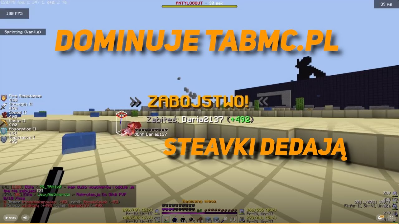 Dominacja TabMc.Pl Steavki Dedają #tabmc #megadrop #stiv - YouTube
