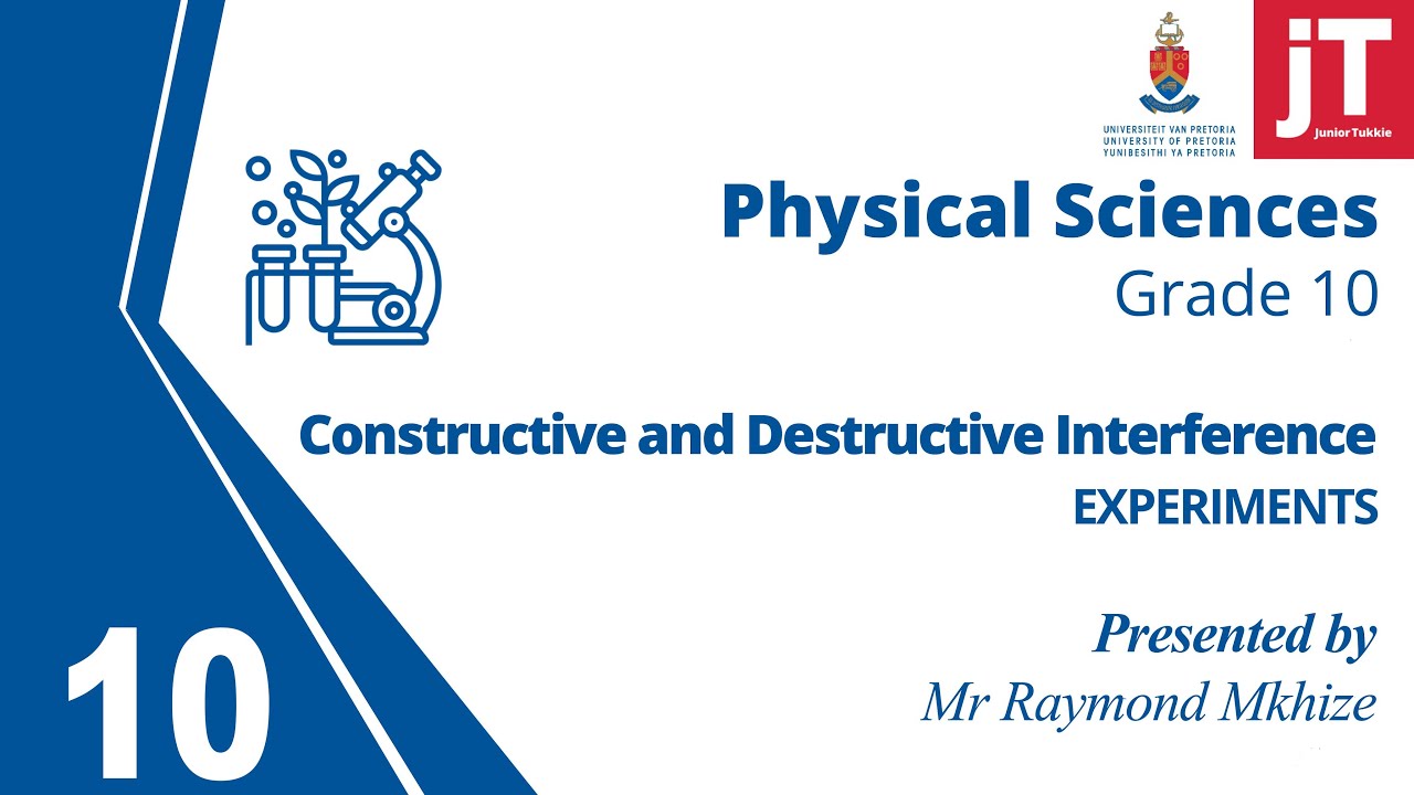 Gr 10 - Physical Sciences - Experiment Labs - Waves: Constructive and ...