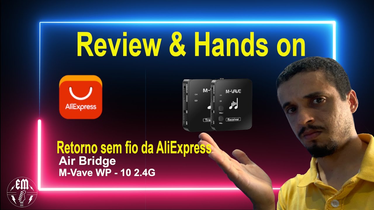 M-VAVE AIR BRIDGE // RETORNO E TRANSMISSOR SEM FIO DO ALIEXPRESS ...