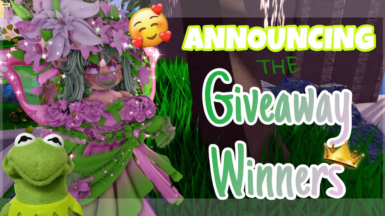 REROLLING the giveaway winners! please claim your prize asap! - YouTube