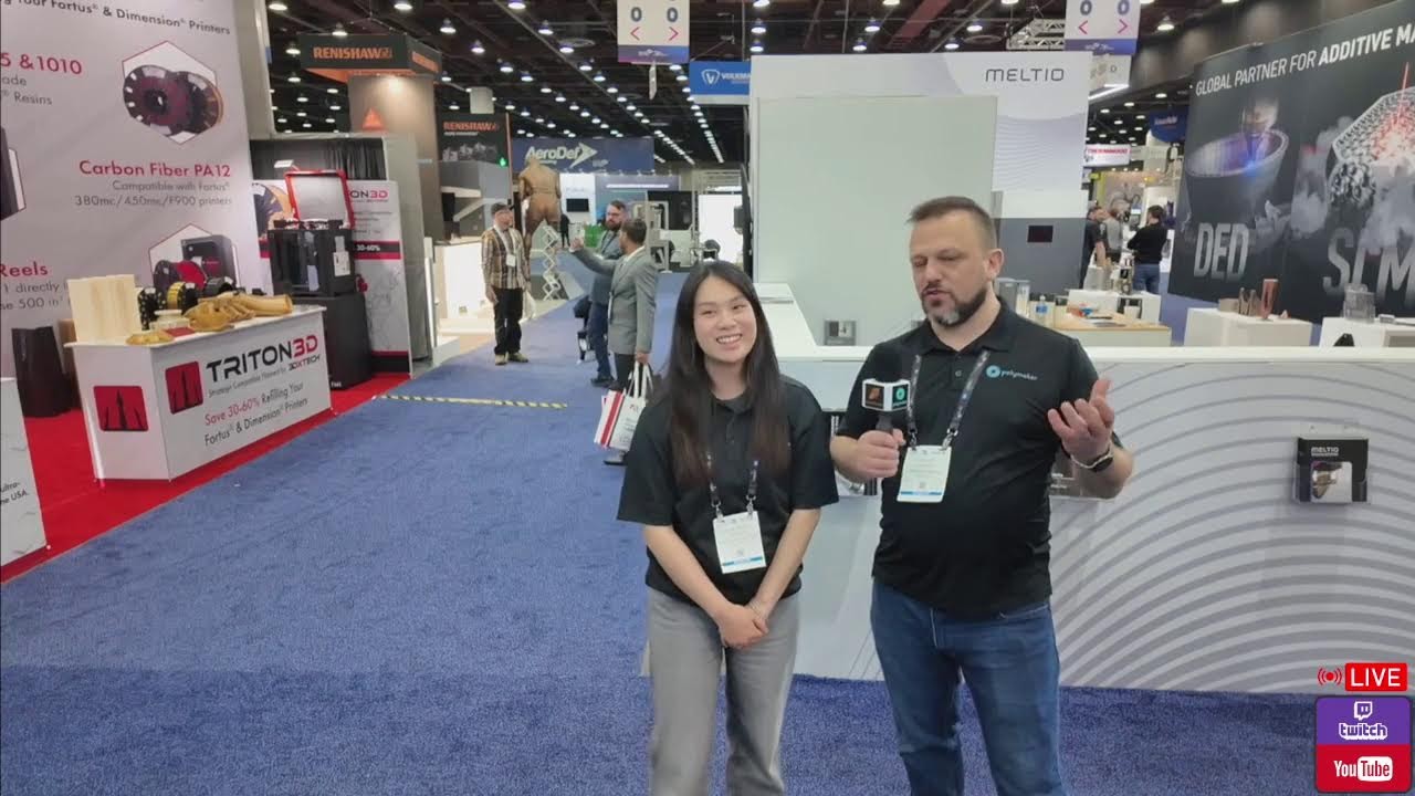 🎉 Polymaker Confessionals / Rapid+TCT Detroit 2025 - YouTube