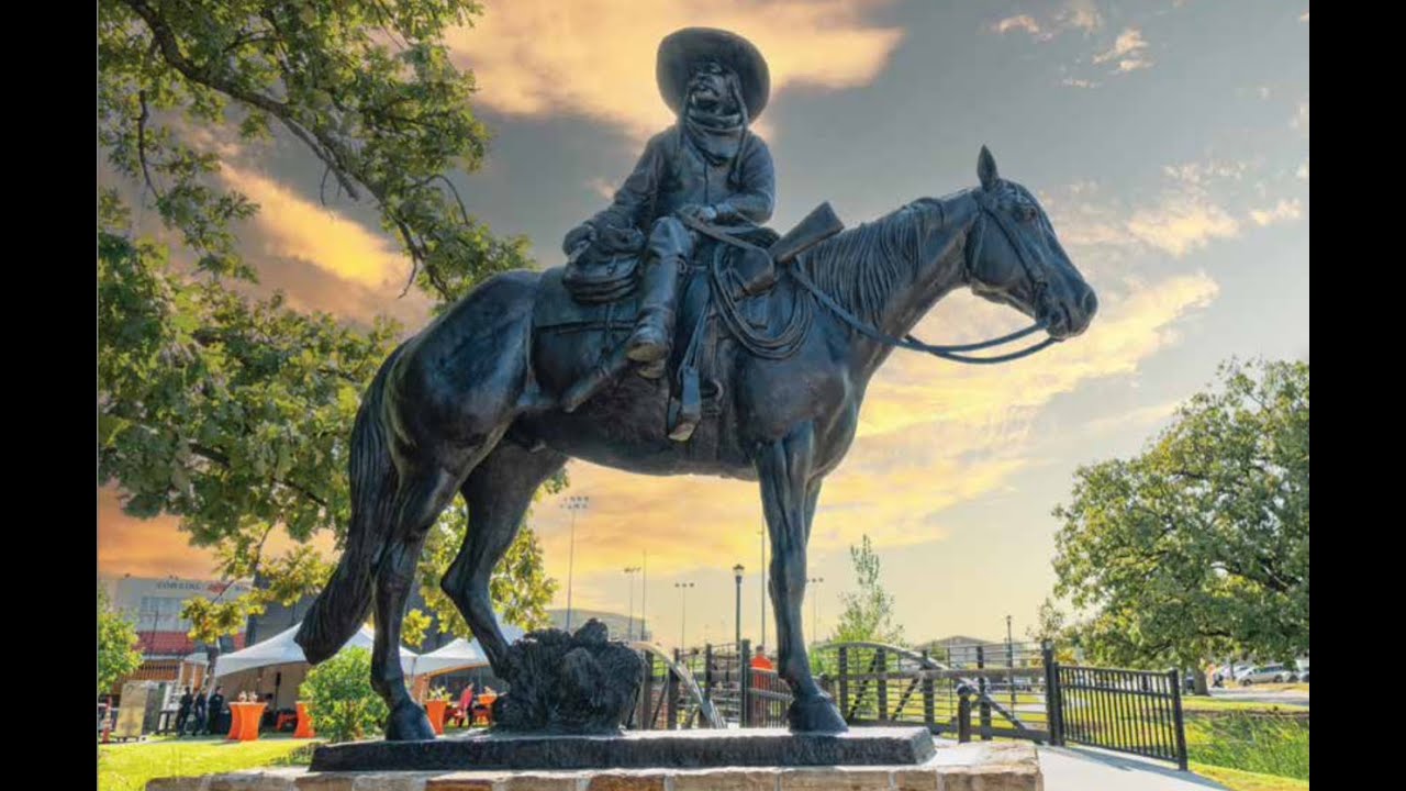 A true cowboy the late great Western sculptor Harold Holden - YouTube