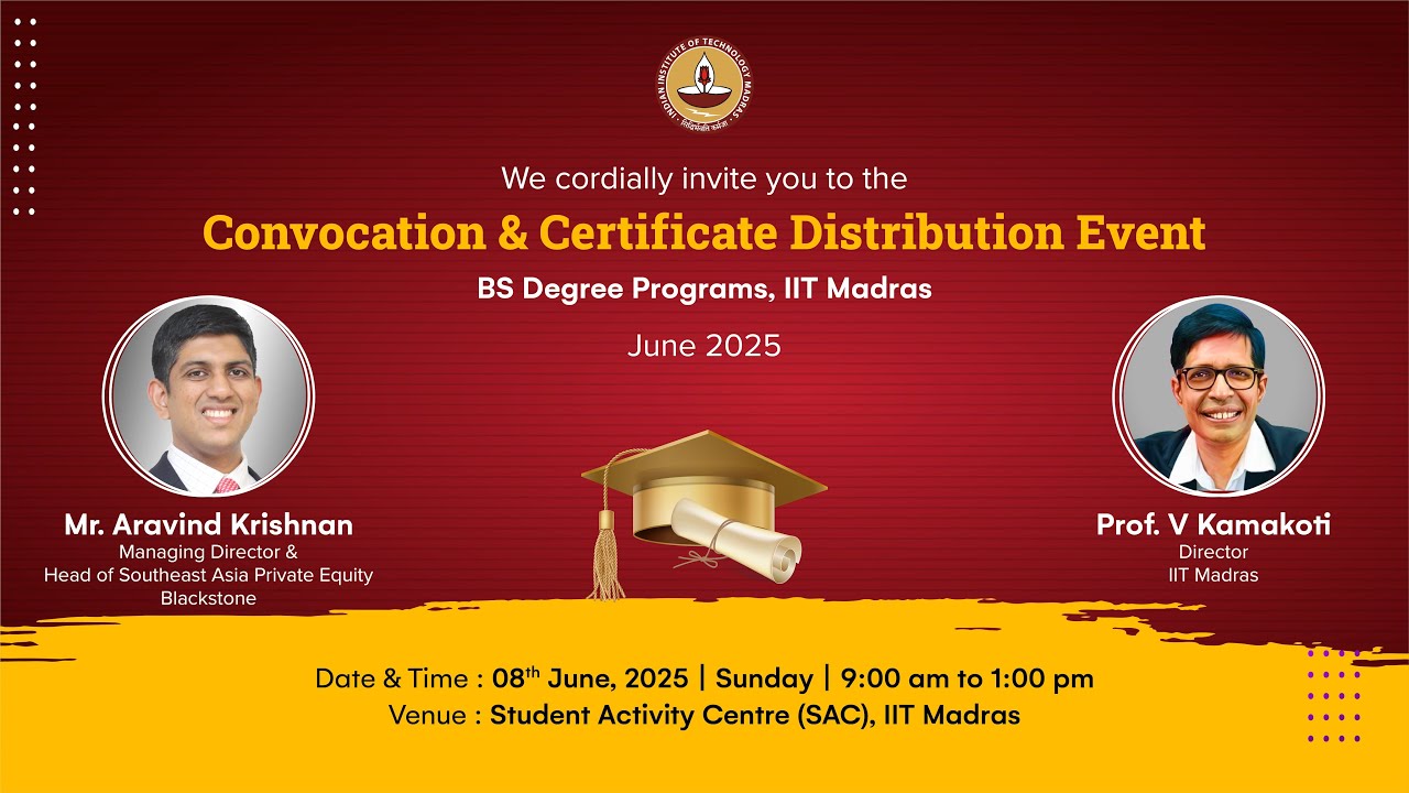 Live_Convocation & Certificate Distribution event of the BS Degree ...