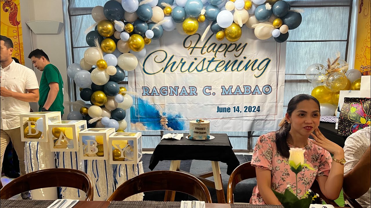 HAPPY CHRISTENING BABY RAGNAR # God Mother#rbw# - YouTube