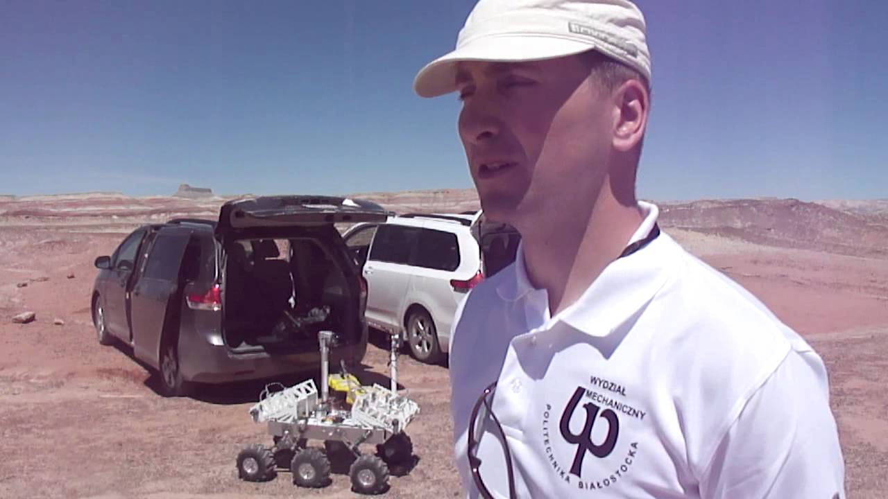 Hyperion Mars Rover Utah, łazik marsjański URC13 wywiad z Piotrem ...