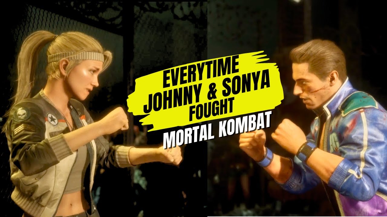 Everytime Johnny and Sonya fought in Mortal Kombat 9, X & 11 - YouTube