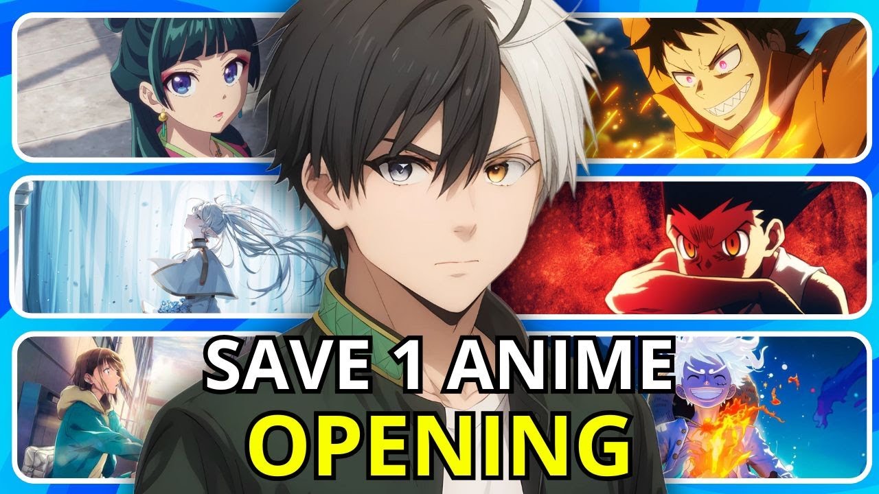 SAVE ONE ANIME OPENING [BOYS VS GIRLS EDITION ] - YouTube