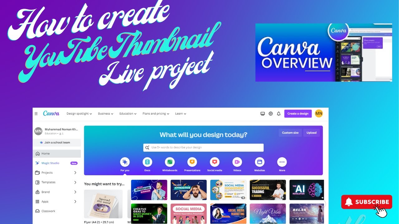 How to create YouTube Thumbnail practically | Live project | 2024 - YouTube