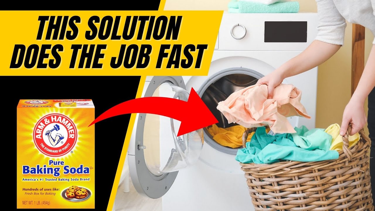 7 Smart Uses for Baking Soda in Laundry - YouTube