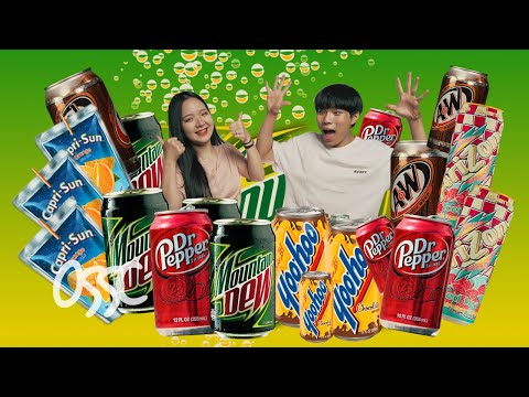 Korean Teens Try American Drinks For The First Time