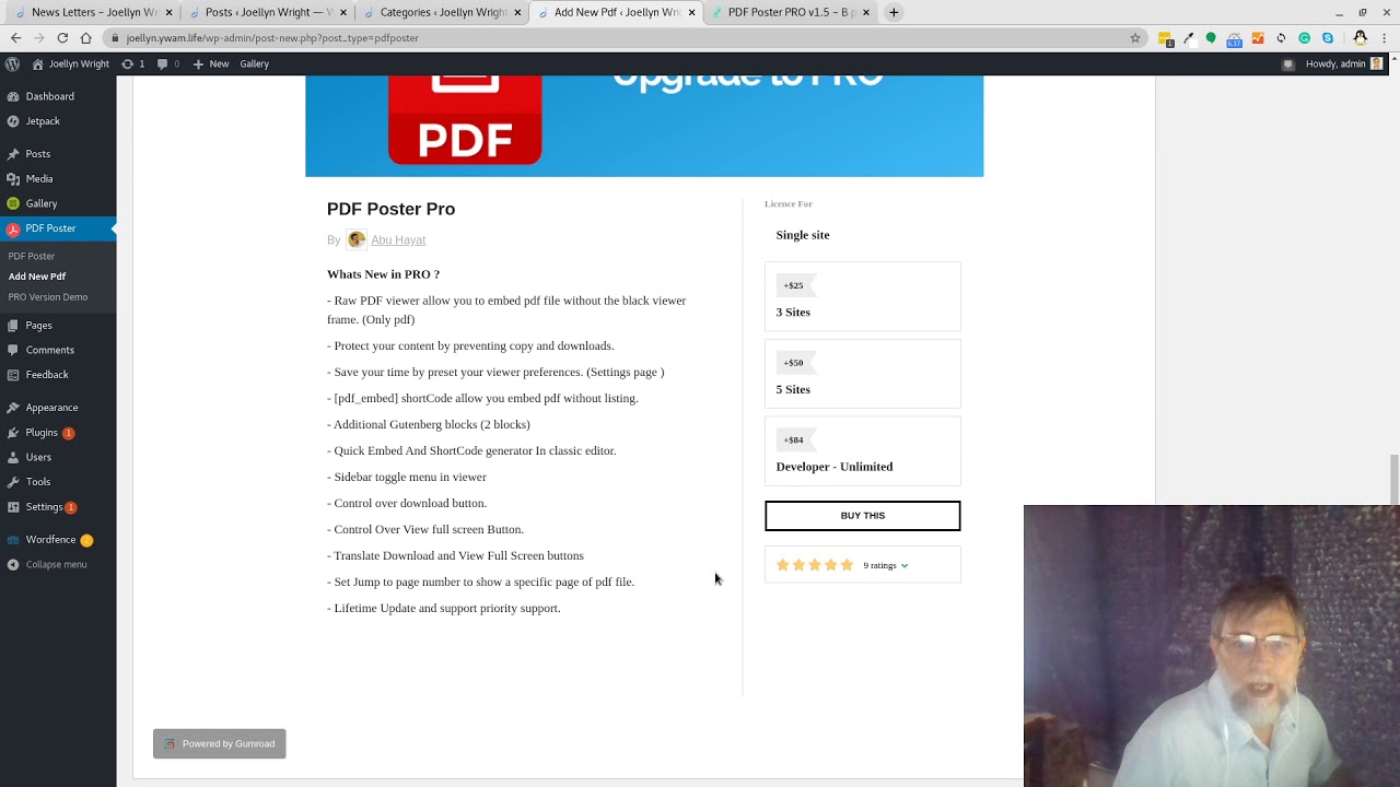PDF Poster with Wordpress - YouTube