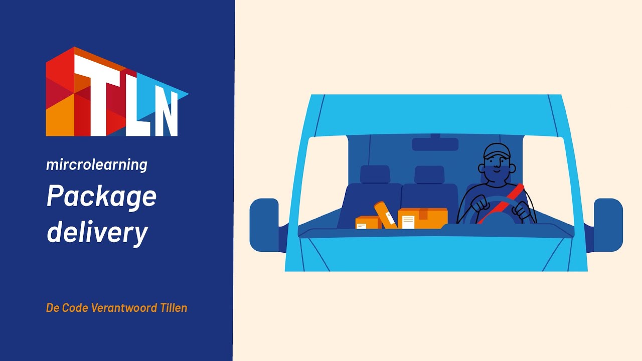 TLN Microlearning: Package delivery - Code Verantwoord Tillen - English ...