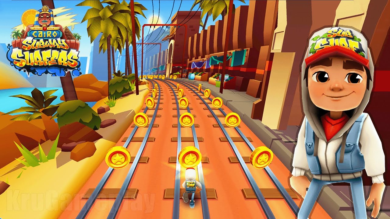 Subway Surfers: Cairo 2018 - Jake (Gameplay) - YouTube