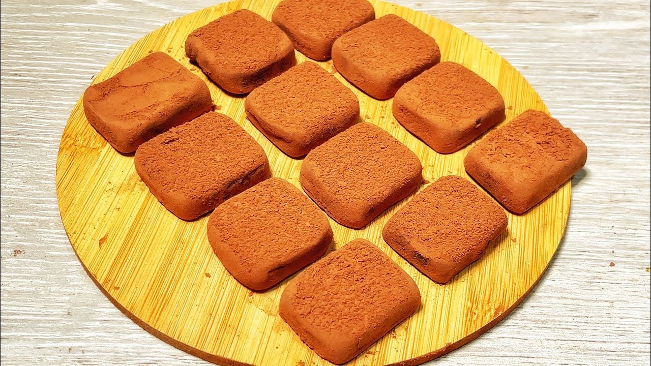 Condensed milk Chocolate Truffles | 2 Ingredients Chocolate truffles ...