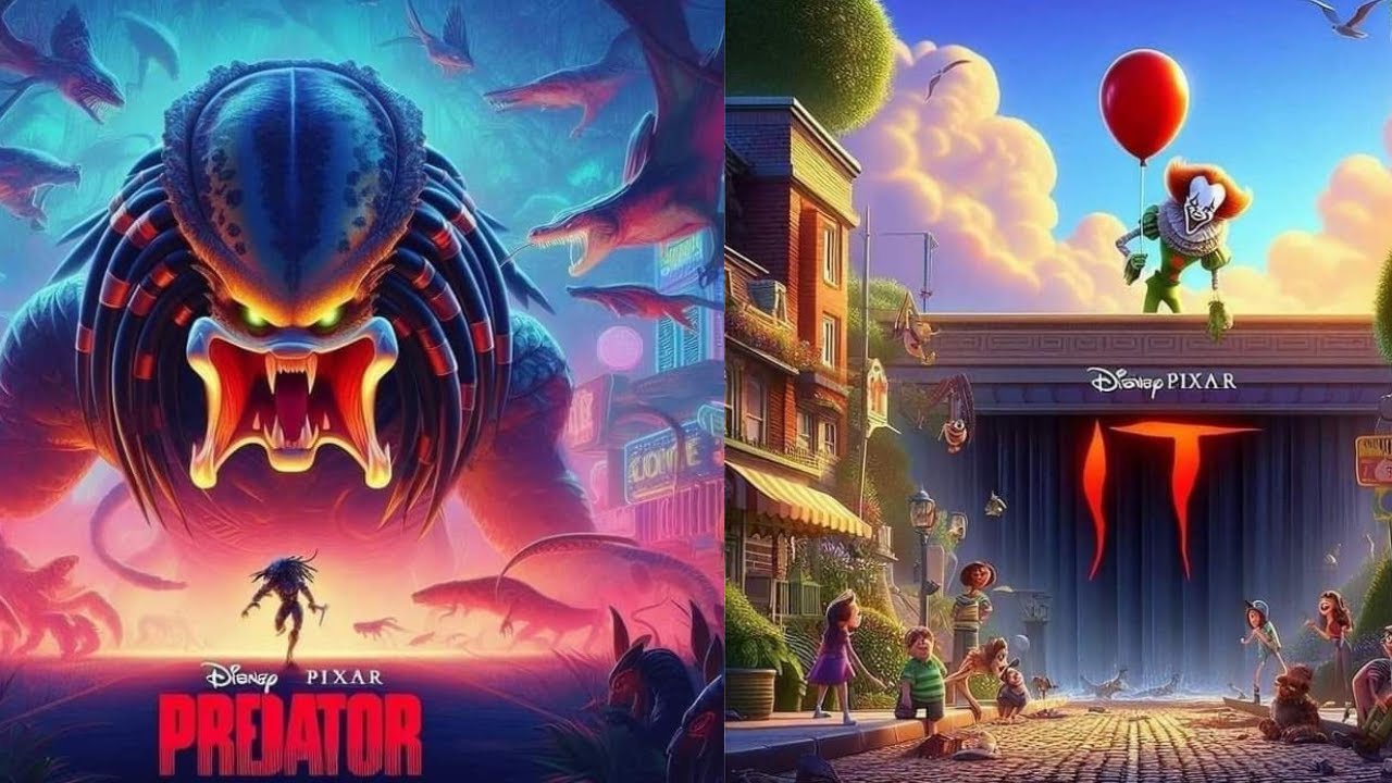 ai horror movie posters 💀 part one - YouTube