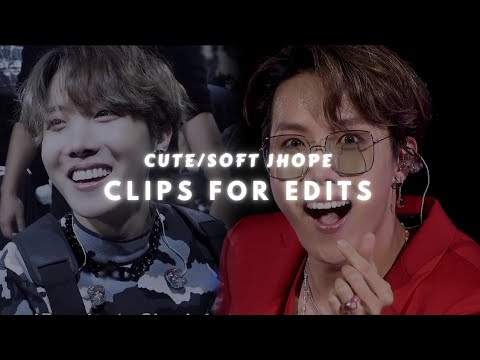 cute/soft j-hope clips for edits
