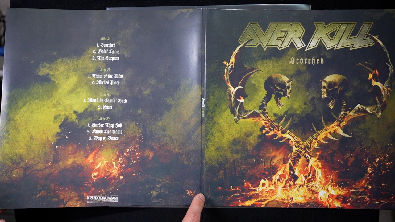 Overkill - "Scorched" Orange Vinyl Unboxing and Rundown - YouTube