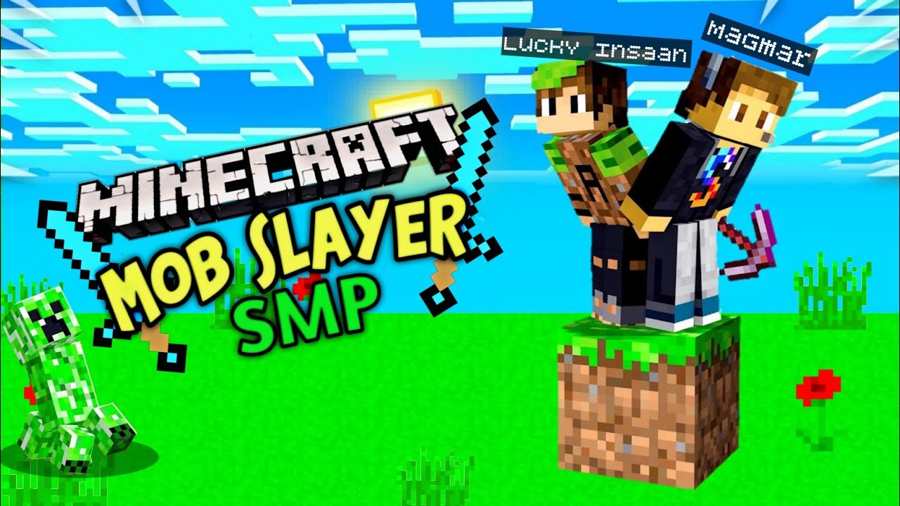 Welcome To Mob Slayer SMP { Minecraft Mob Slayer SMP Episode 1 } Lucky ...