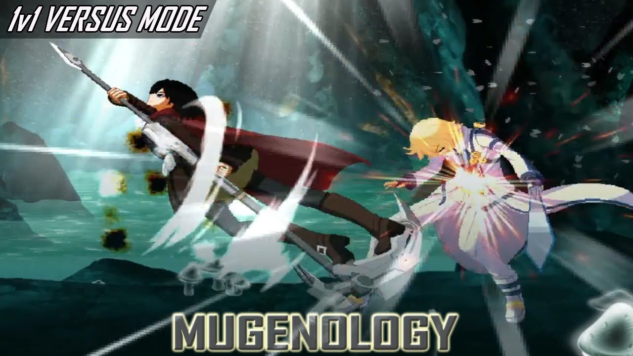 Ruby Rose Vs Kirito Ohmsby Blazblue Vs Sword Art Online Mugen 8927