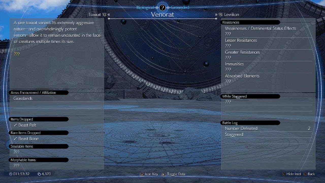 FINAL FANTASY VII REBIRTH Iron Ore Lea Titanium Beast Bones Where to ...