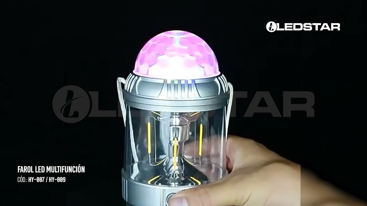 Farol LED multifunción | HY-007 - HY-009 | Ledstar - YouTube
