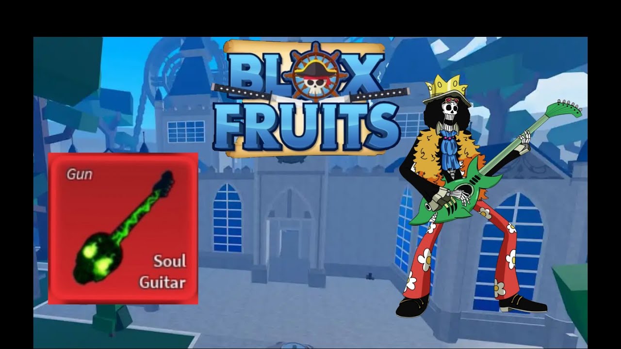 Como conseguir a Soul Guitar no Blox Fruits - YouTube