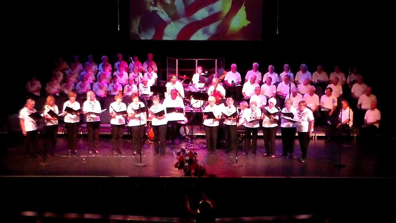 Sea Notes Choral Society - Red, White and Blue - YouTube