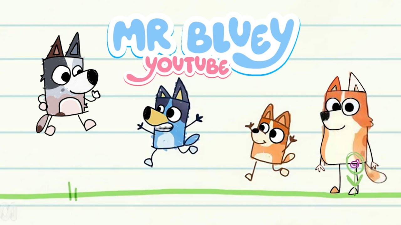 Mr Bluey y su Aniversario en YouTube! 🎉💙 | Cómo Empezó? | Blueycast #43 ...