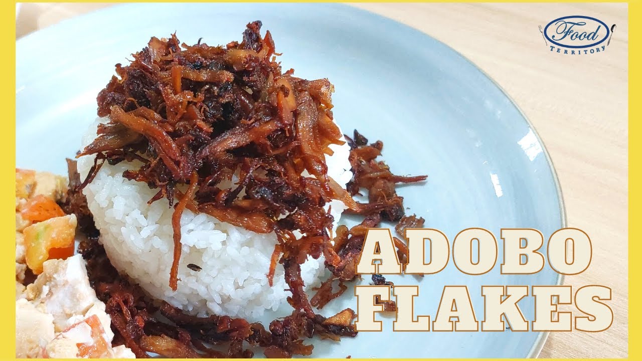 Chicken Adobo Flakes - easy to cook! - YouTube