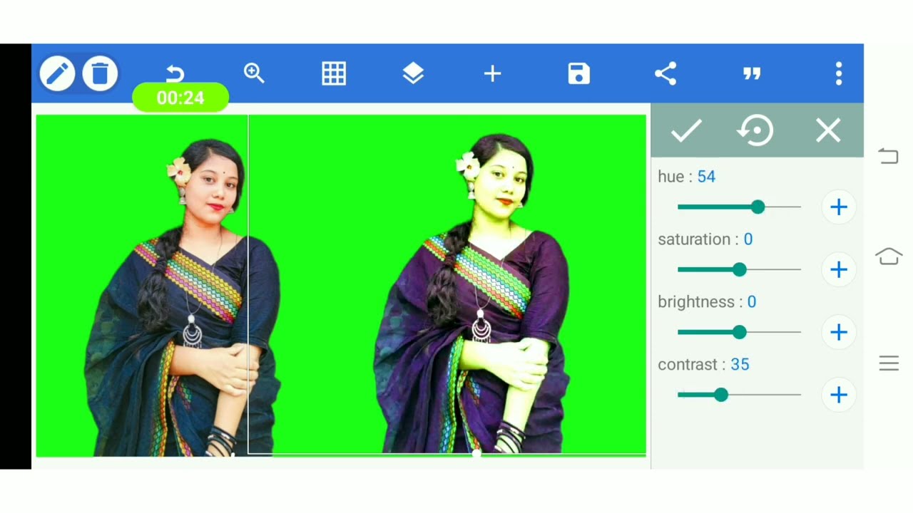 PixelLab Photo Editing Tutorial Green Background | Part 15 - YouTube