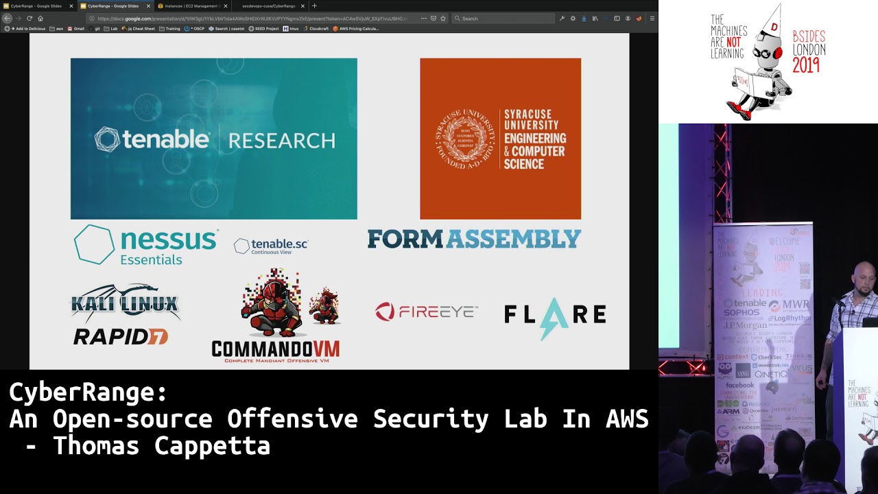 CyberRange: An Open-source Offensive Security Lab In AWS - Thomas Cappetta - YouTube