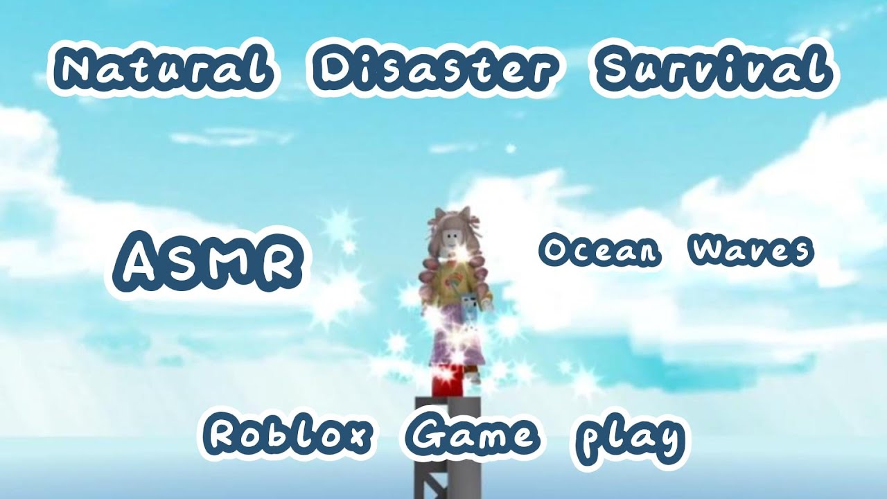 Ocean wave ASMR typing sounds |⭐Natural Disaster⭐| relaxing sleep ...