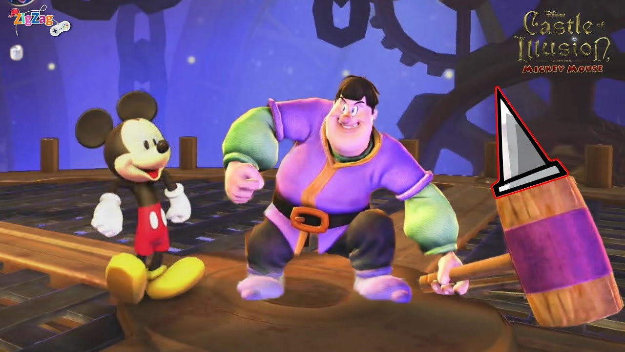 Rato Mickey o Castelo da Ilusão #5 | O Castelo | Português | ZigZag ...