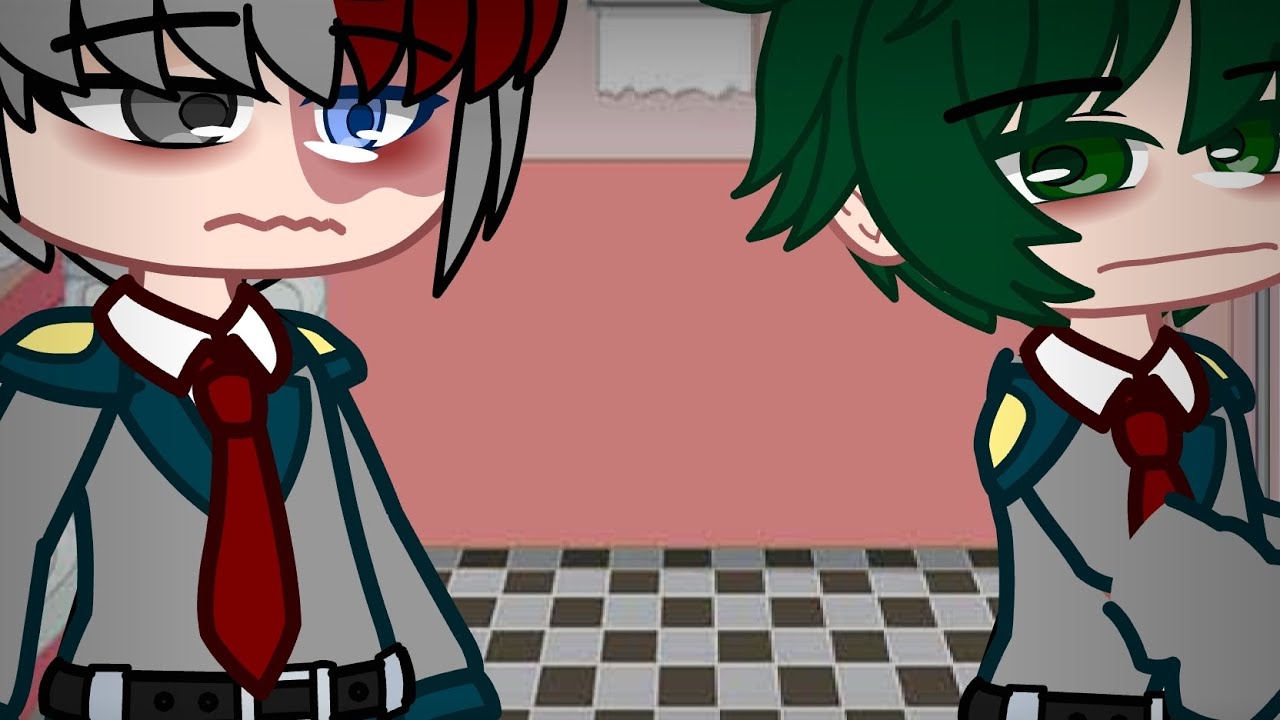 'when Midoriya and Todoroki got locked-up in a restroom--👀😳' | MHA/BNHA ...