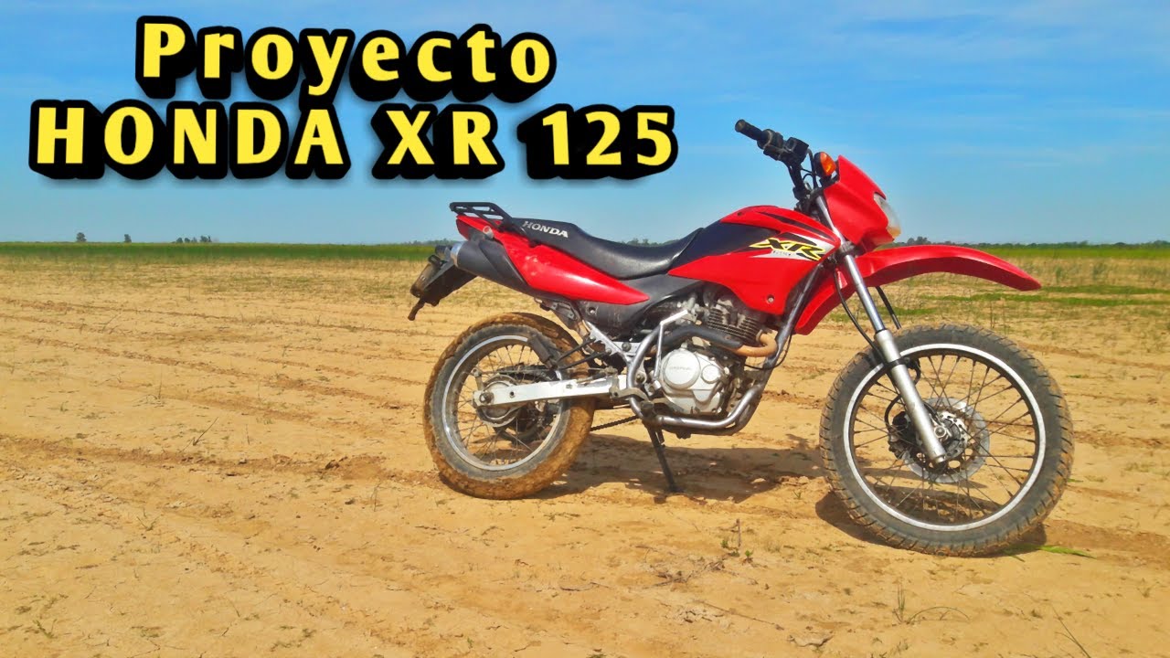 PROYECTO HONDA XR 125!! CRF=XRF / ENDURO!!! 170cc/190cc? - YouTube