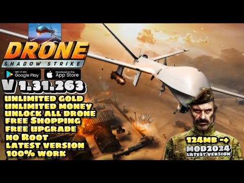 Drone Shadow Strike Mod V 1.31.263 - Unlimited Everything - YouTube