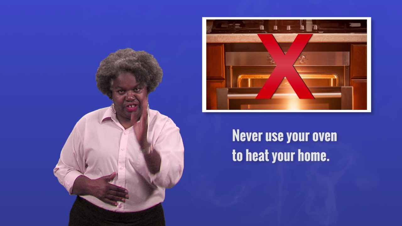 Fire Safety for the Deaf and Hard of Hearing: Heating Safety - YouTube