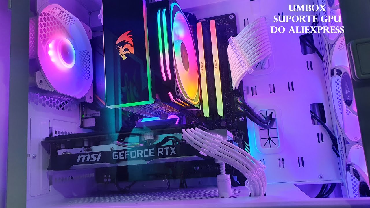 Mini suporte gpu do aliexpress (o melhor e mais barato) - YouTube