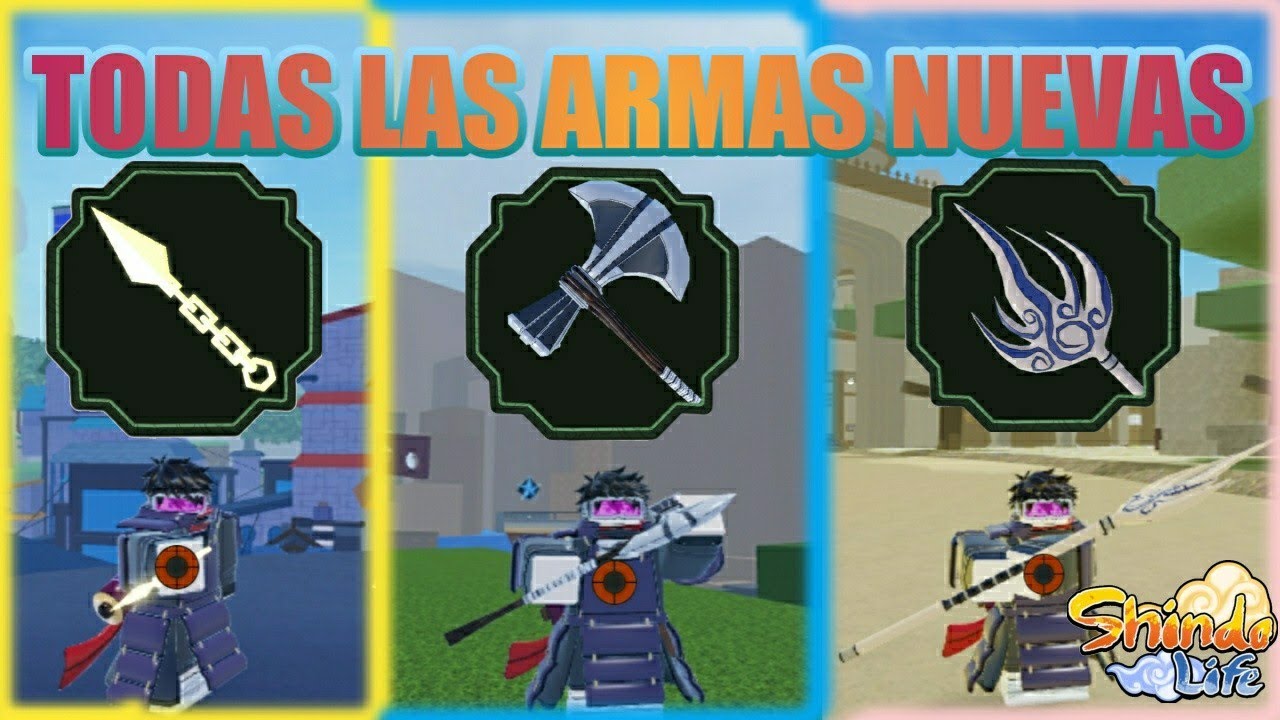 Showcase De Las Armas Más Recientes | Shindo Life - YouTube