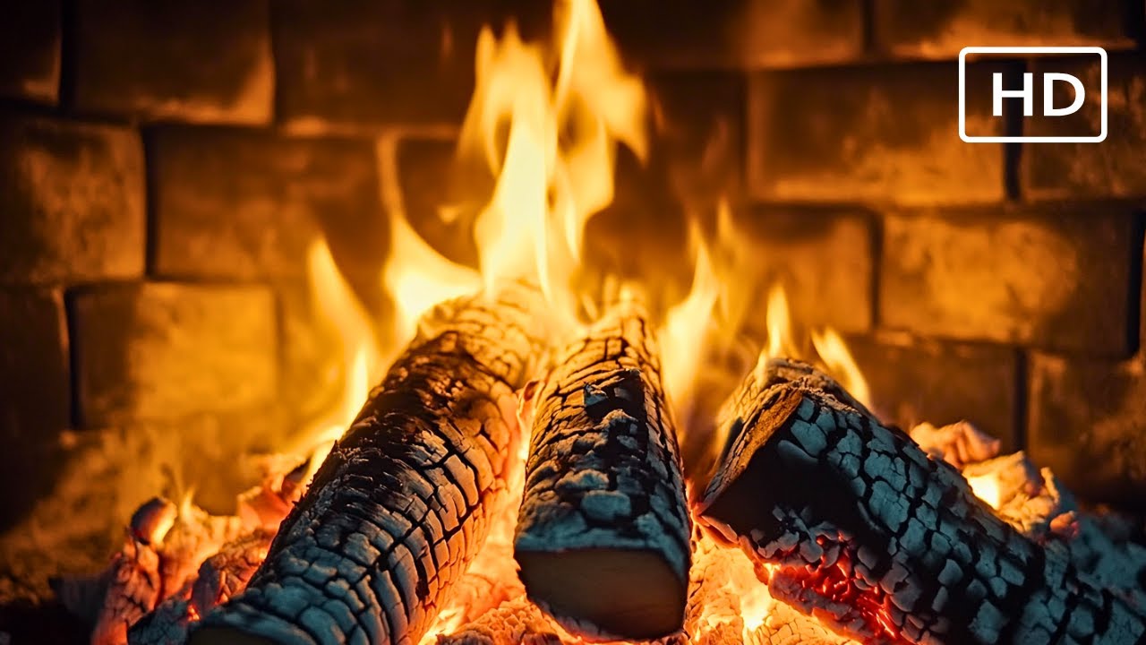 Fireplace 10 hours full HD - YouTube