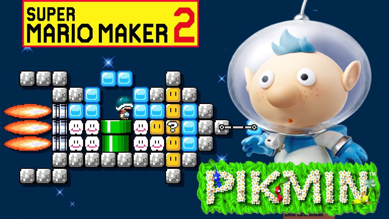Super Mario Maker 2: Pikmin Showcase - YouTube