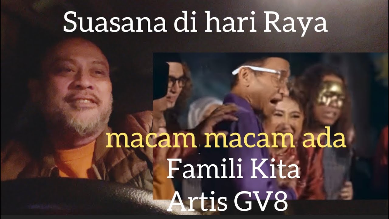 Suasana Dihari Raya - Artis GV8 | CIKGU ENAZ IRMA REACTION - YouTube