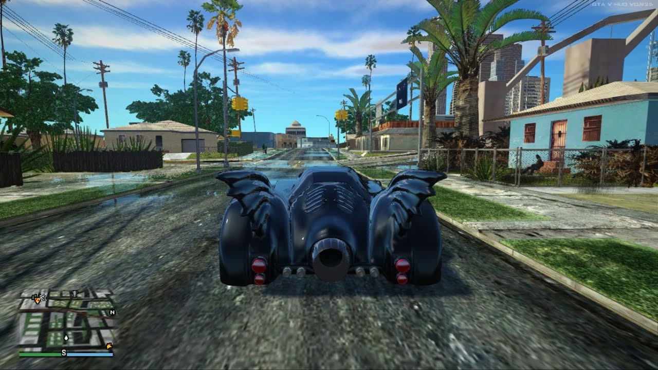 GTA san andreas|BatMobile mod - YouTube