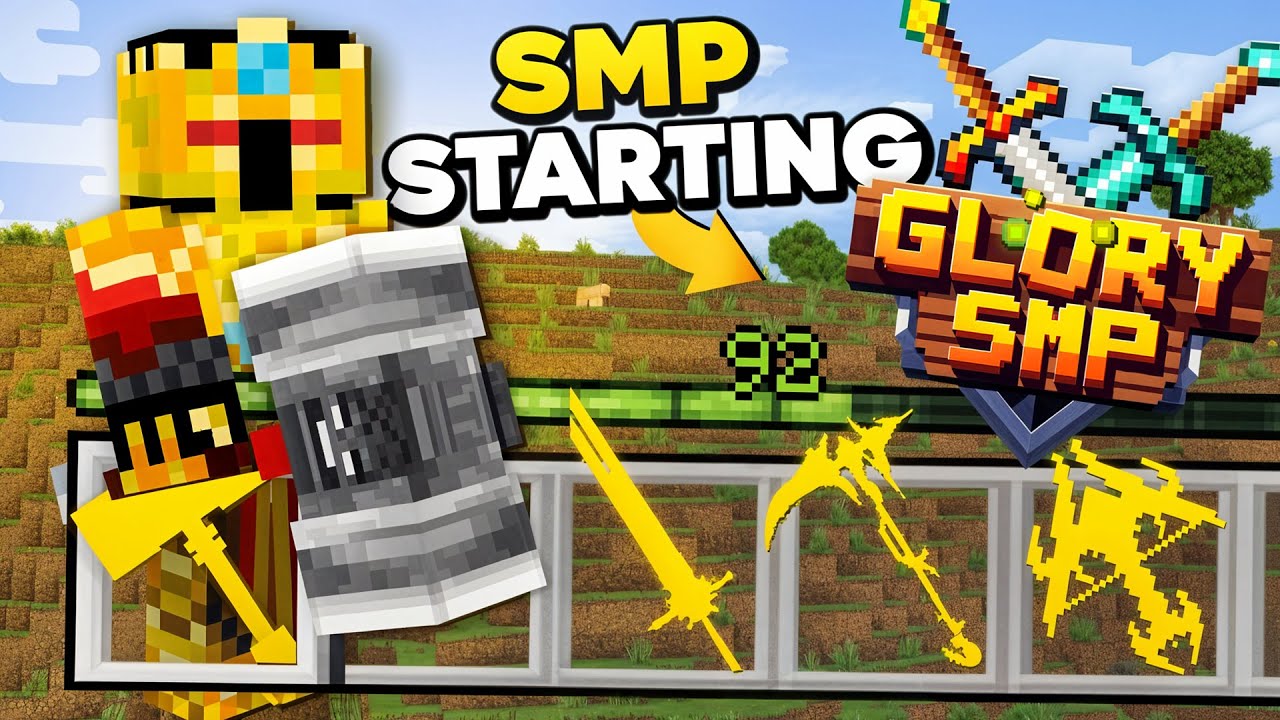 Why I'm Starting GLORY SMP...? - YouTube