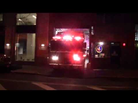 FDNY Manhattan NEW Rescue 1 Responding 03-31-12 - YouTube