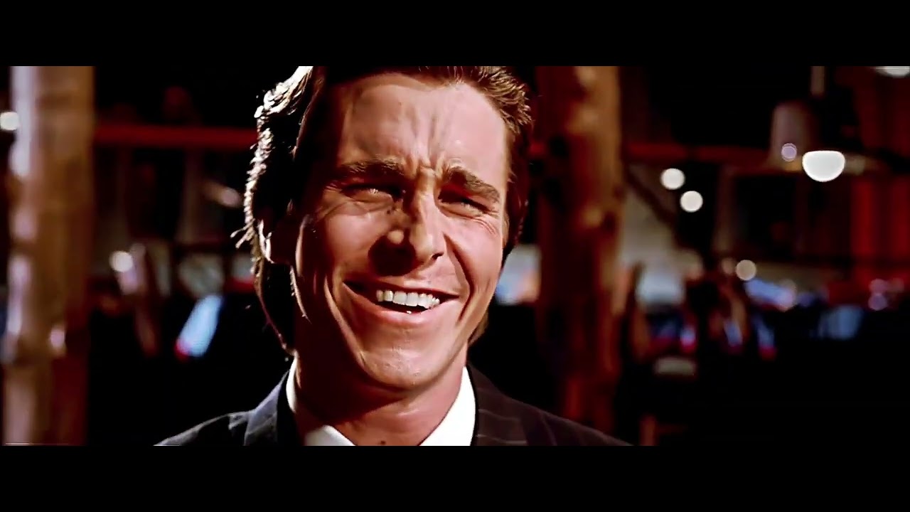 Patrick Bateman Devil Eyes 4K - YouTube