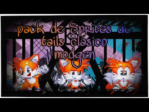 Pack de sprites de tails clasico modgen(link en la descripcion) - YouTube