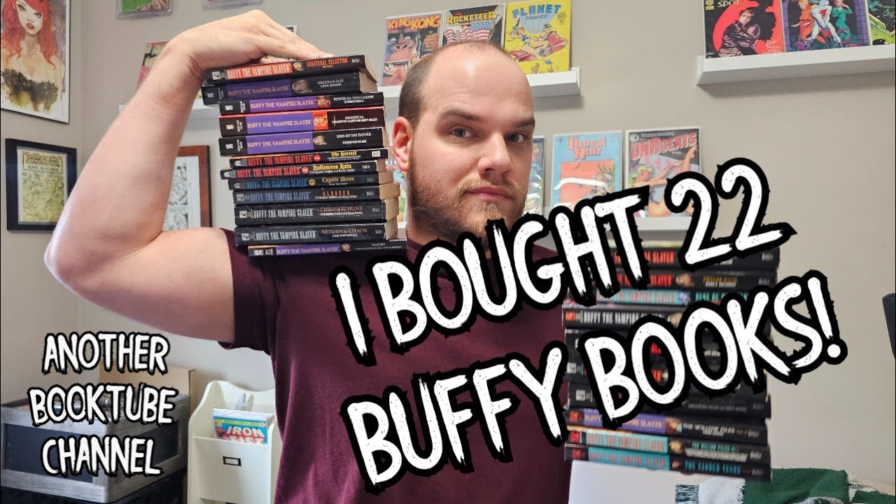 A Very Buffy Book Haul! 22 Buffy The Vampire Slayer Novels - YouTube