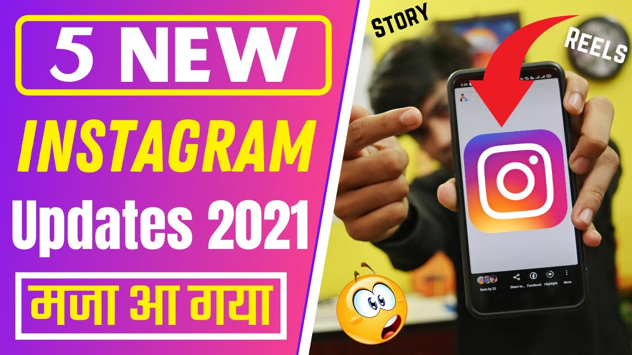 TOP 5 NEW INSTAGRAM Updates And Features | Instagram New Update 2021 ...