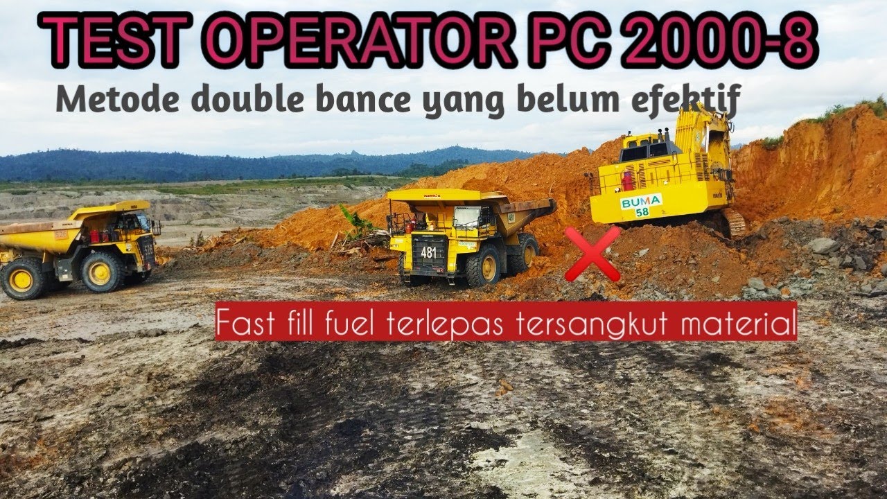TEST OPERATOR PC 2000-8 ||Siswa skill up metode loading double bance yg ...